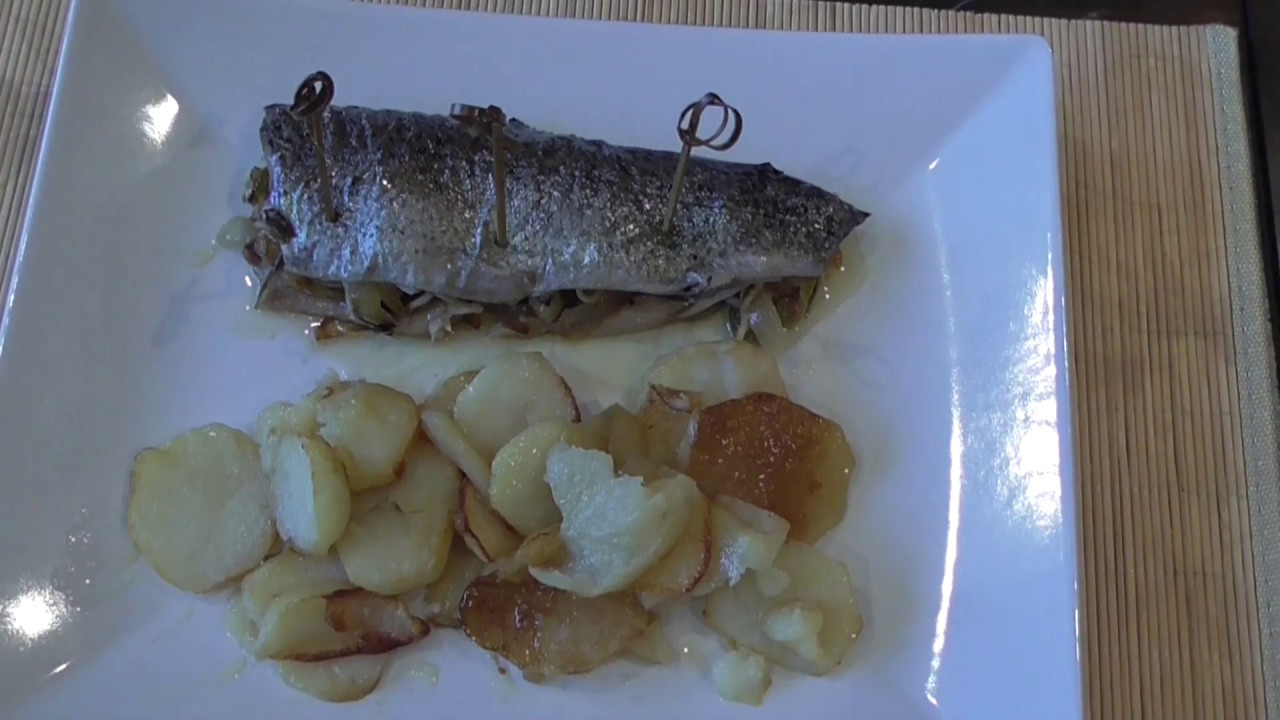 Trucha rellena al horno - YouTube