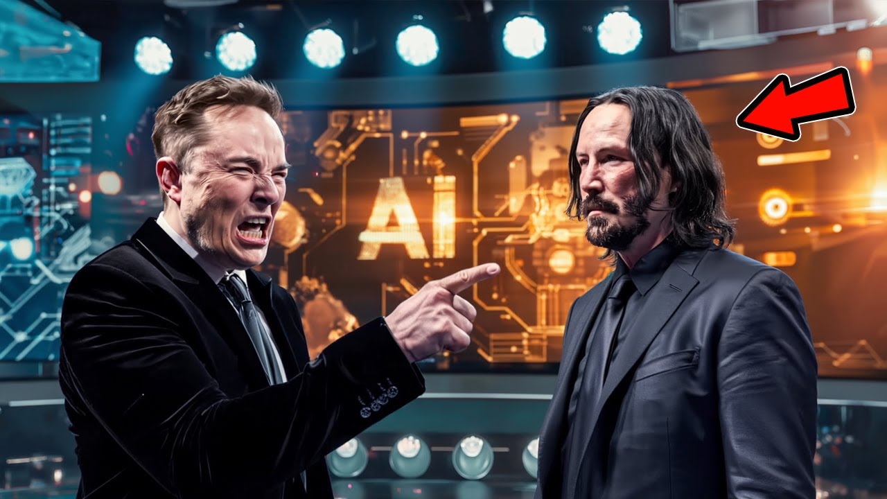 Keanu Reeves Faces Elon Musk on Live TV — His Final Words Leave the ...