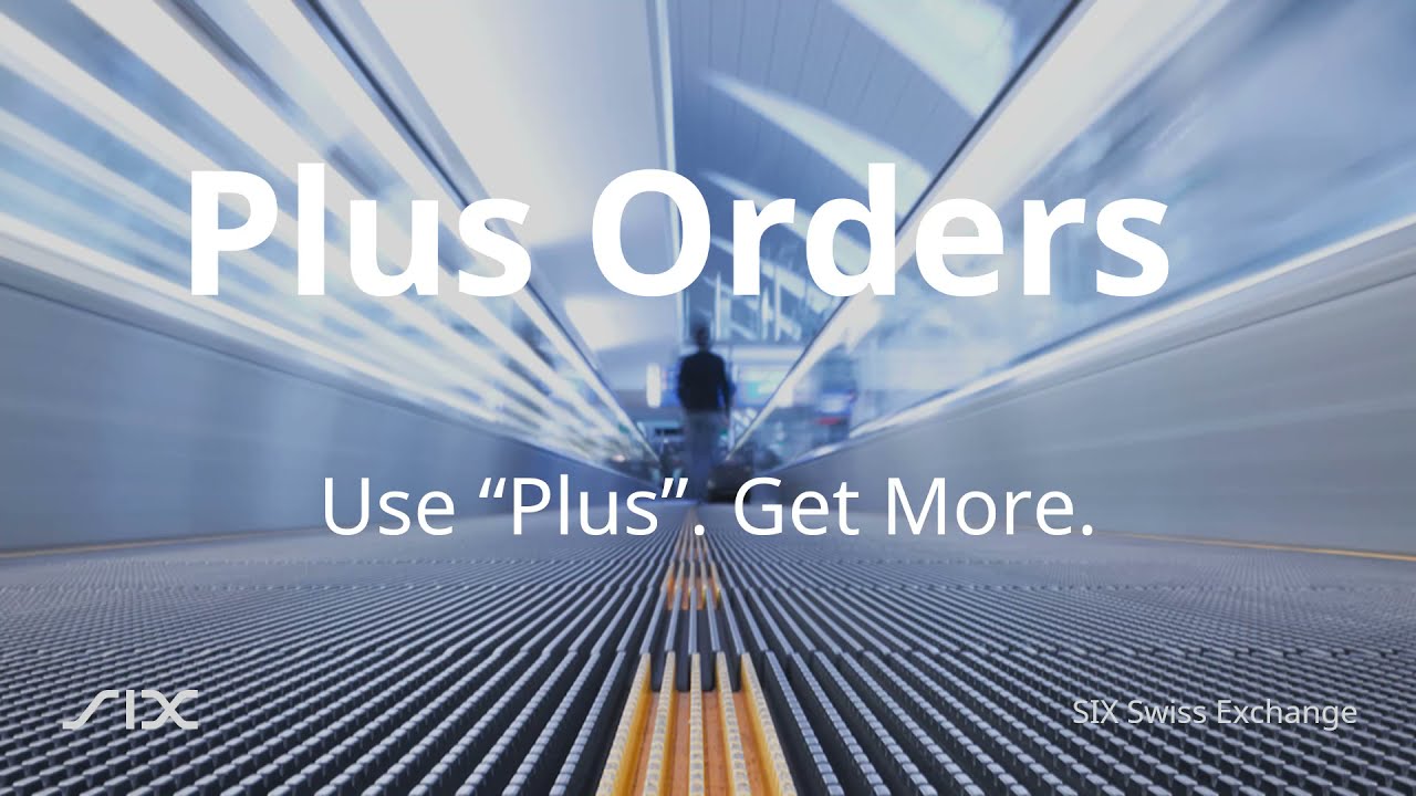 Plus Orders - Limit Plus and Iceberg Plus - YouTube