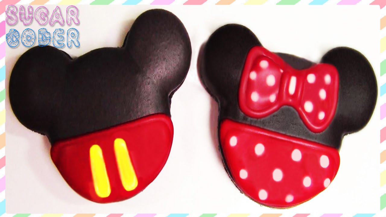 DISNEY MICKEY MOUSE MACARONS COOKIES, DESSERT IDEAS - YouTube