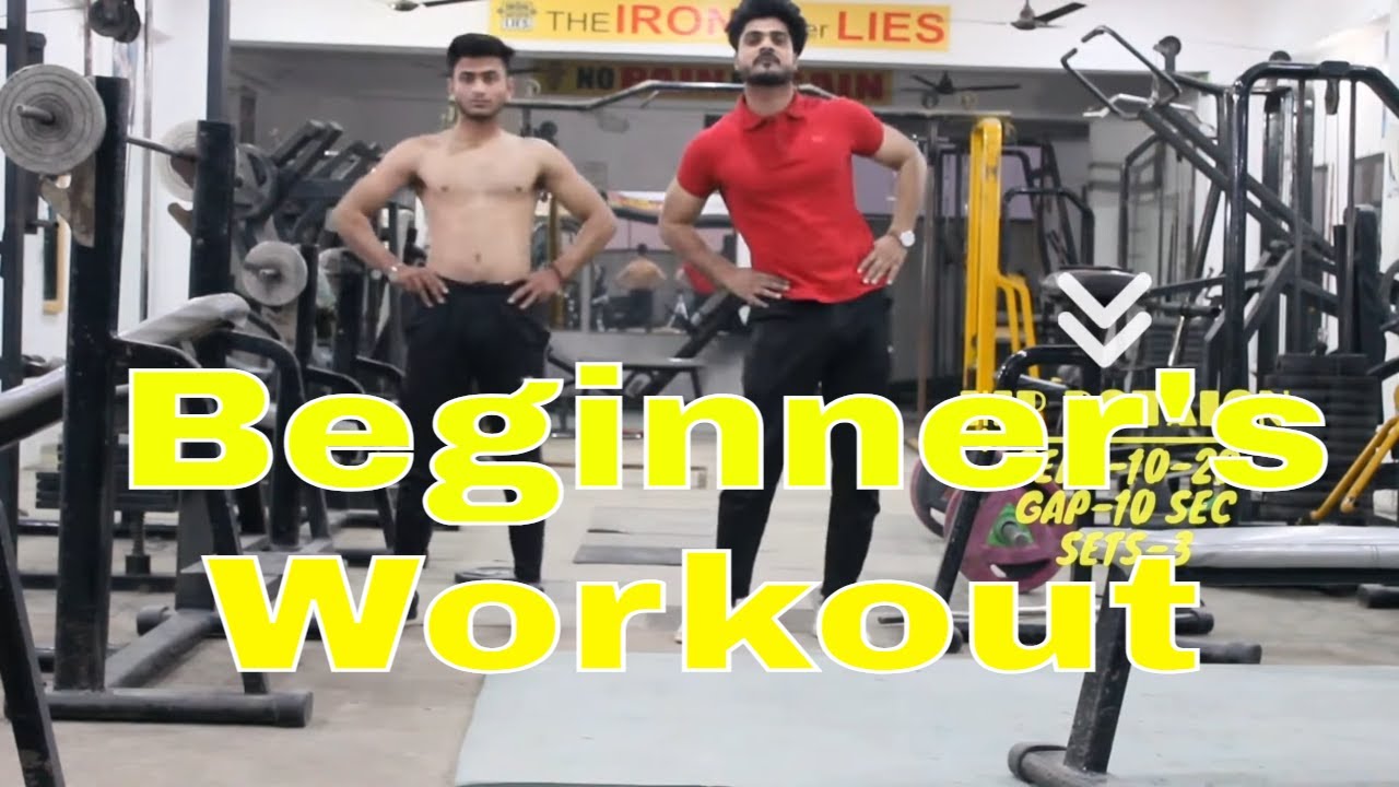 Complete workout for beginners |Beginner gym guide|beginner gym workout ...