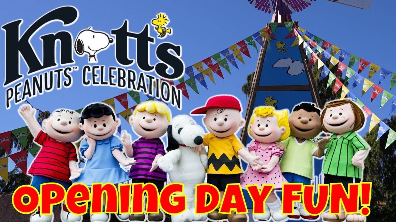 Knott's Peanuts Celebration 2022 | Knott's Berry Farm | Opening Day ...