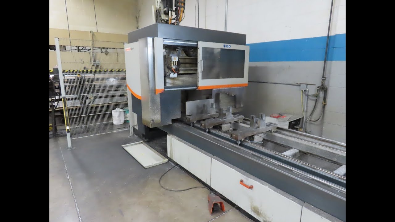 Elumatec SBZ140 / 9.7M CNC 4-Axis Profiling Mill, 9.7 Meters/ 32 Feet Z-Axis Travel, 24K RPM ...