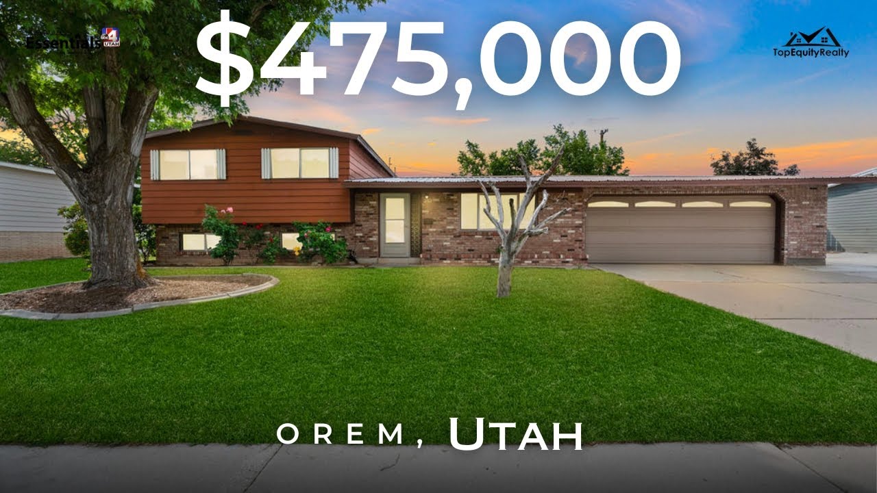 🏡 232 Ellis Dr #1 Orem, UT | Top Equity Realty | ABC4 Utah's Real ...