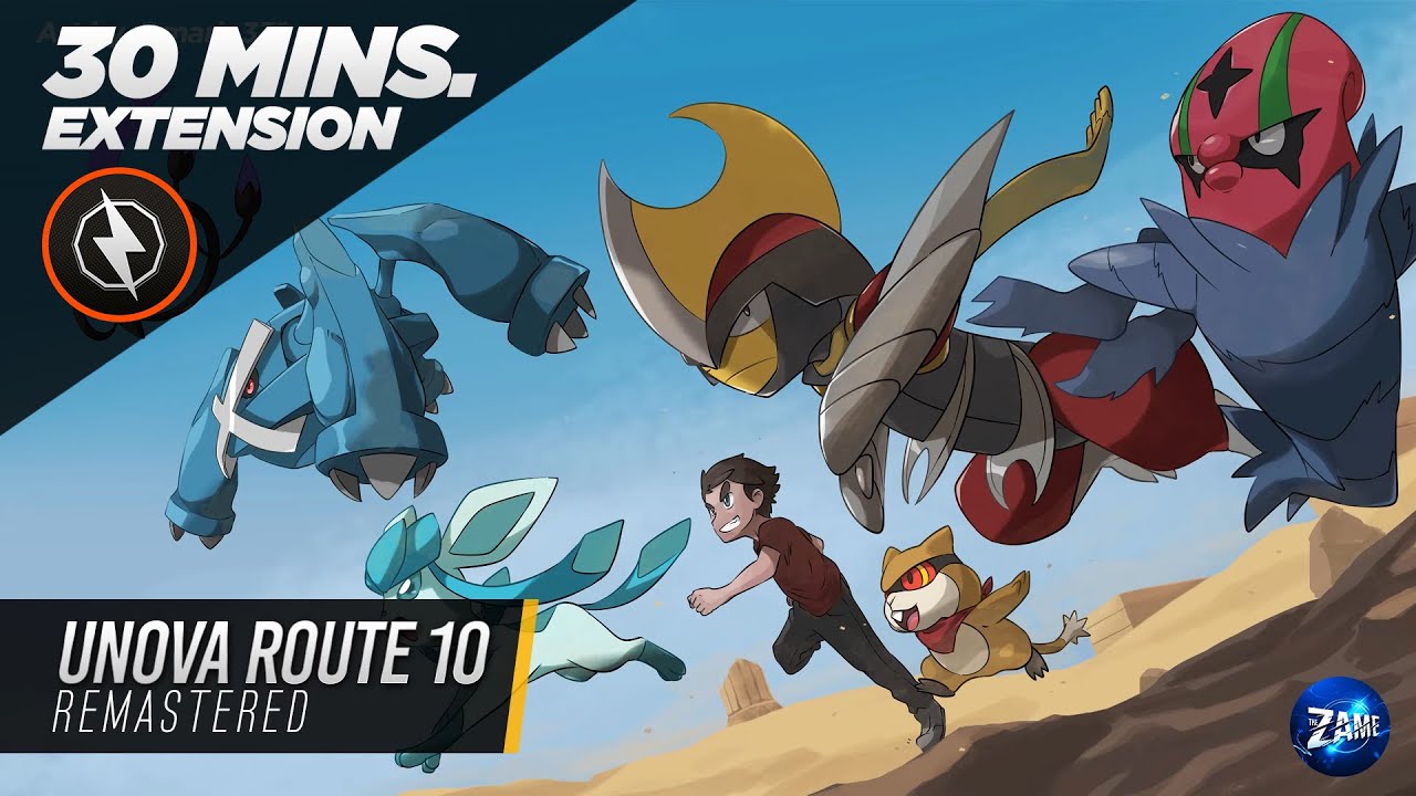 Unova Route 10: Remaster (30 min. extension) Pokémon Black & White ...