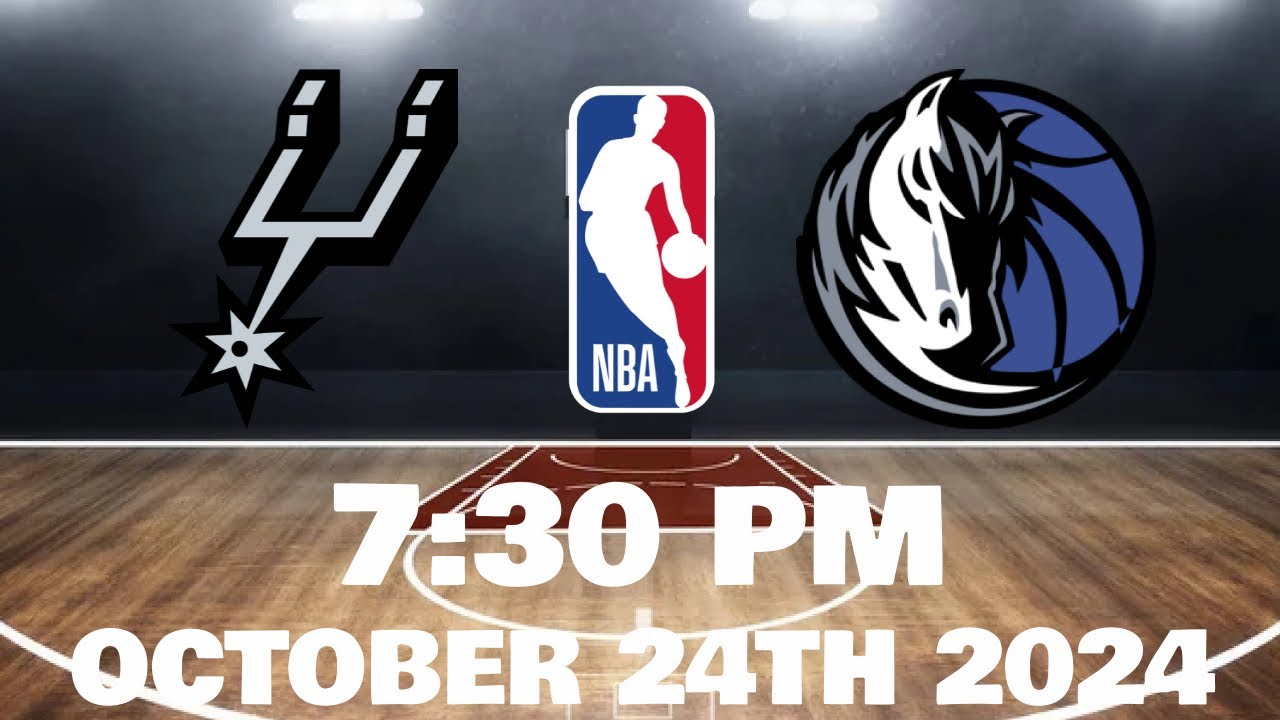 NBA BASKETBALL SPURS VS MAVERICKS LIVE *SCOREBOARD* - YouTube