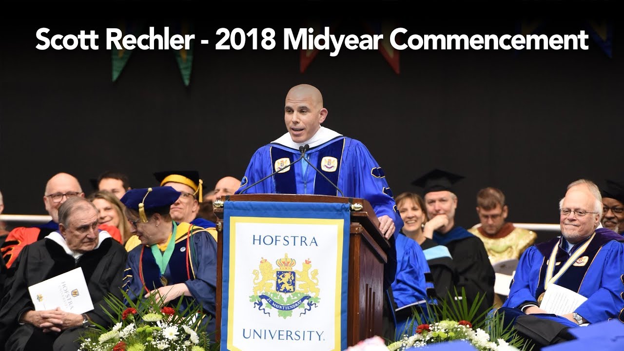 Scott Rechler - 2018 Hofstra Midyear Commencement - YouTube