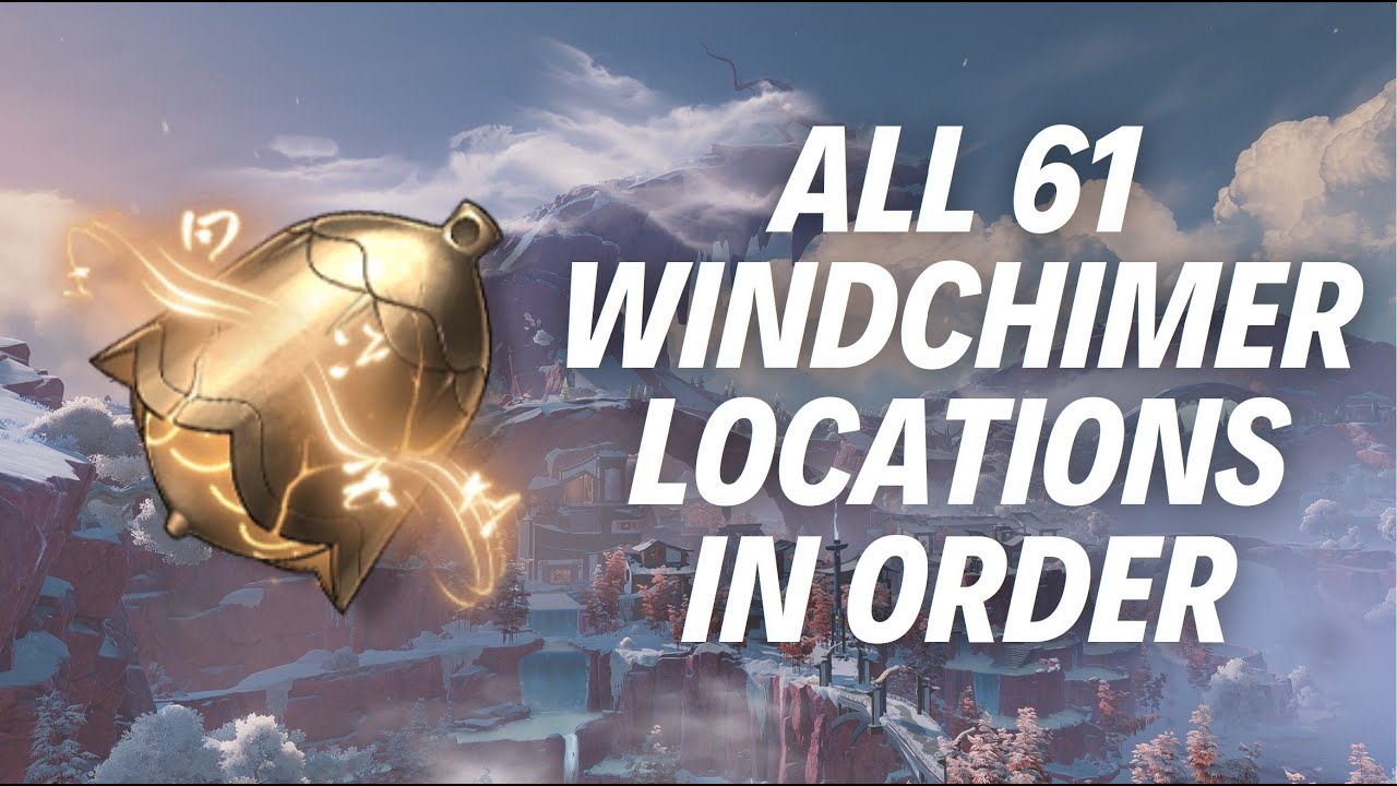 ALL 61 WINDCHIMER LOCATIONS IN ORDER (MOUNTAIN MELODIES SIDE QUEST ...