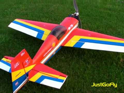Goldberg Extra 330 conversion - JustGoFly Second Flight - YouTube