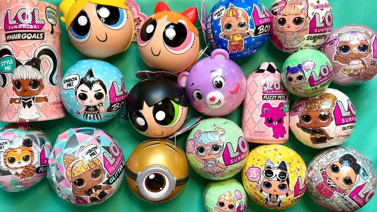 HUGE 56 LOL SURPRISE DOLLS | MEGA MYSTERY TOYS UNBOXING ASMR NO talking ...