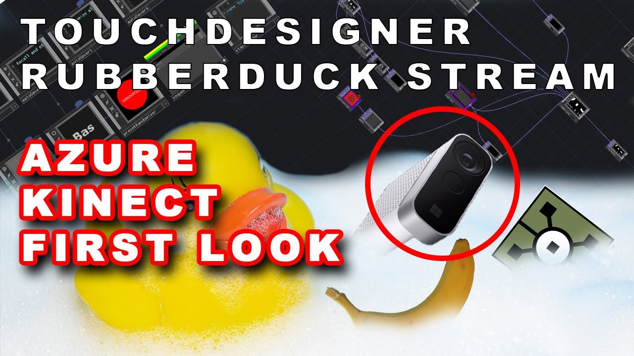 [TouchDesigner - Rubberduck] 06.04.2020 Azure Kinect - YouTube