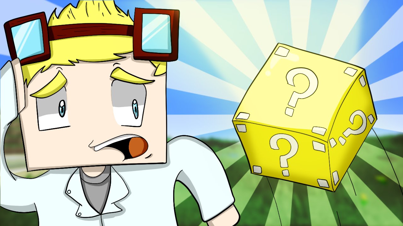 ANIMATION MINECRAFT : LUCKY BLOCK - YouTube