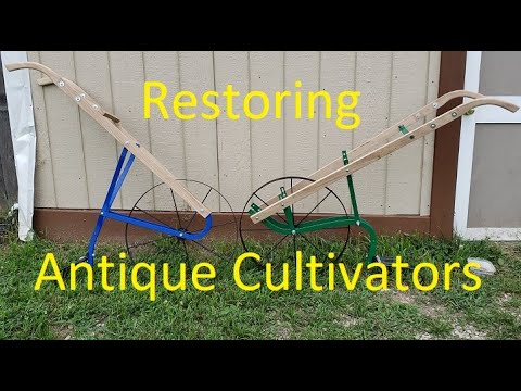 Restoring Antique Cultivators - YouTube