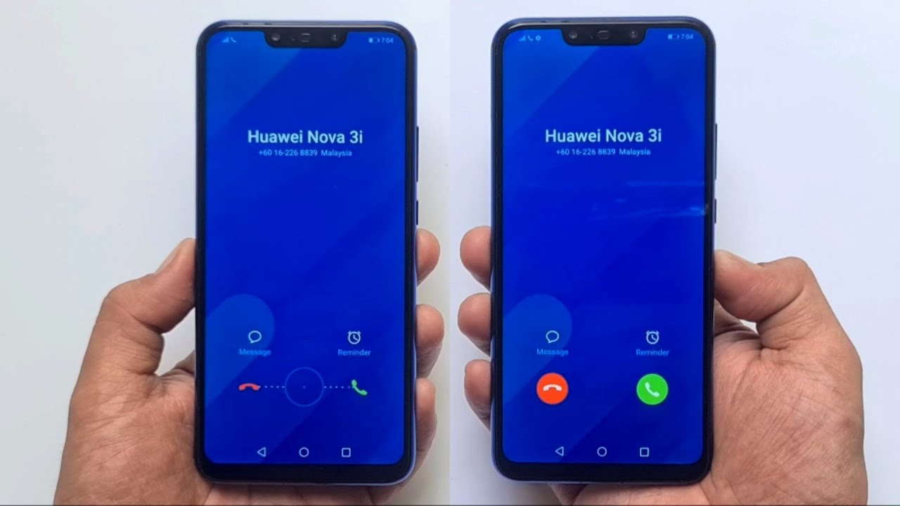 HUAWEI Nova 3i EMUI 9,android 9,dual incoming call ringtones,while ...