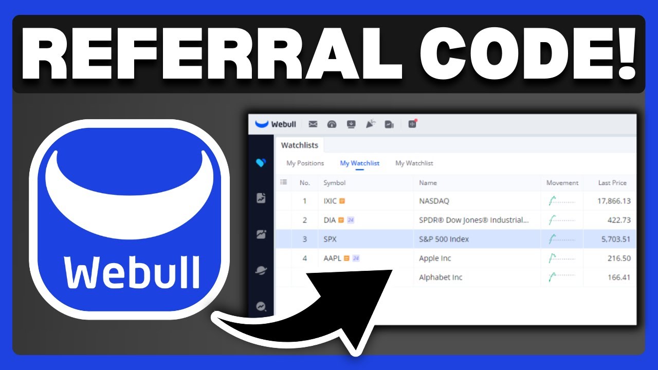 How To Get Webull Referral Link - Full Guide - YouTube