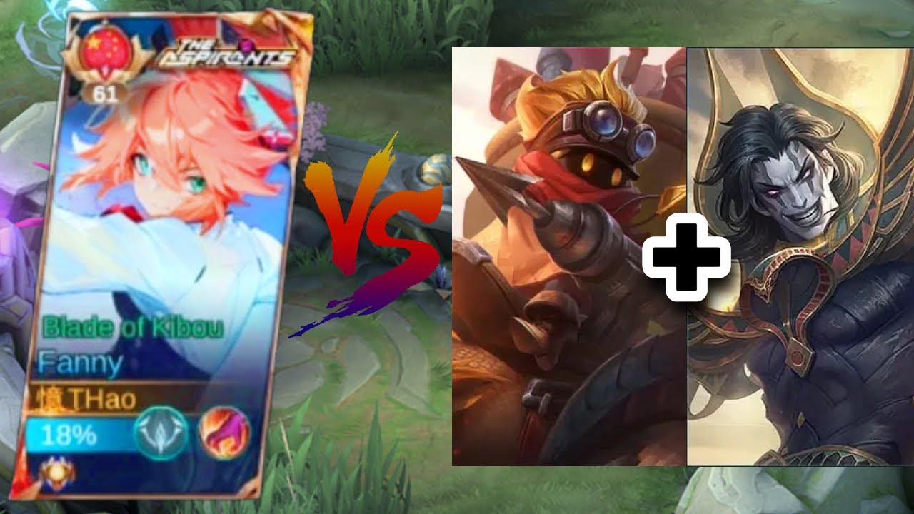 CHINGCHONG FANNY 5-MAN VS 5-MAN WITH 2 TANKY HERO IN MYTHIC LOBBY S35 ...