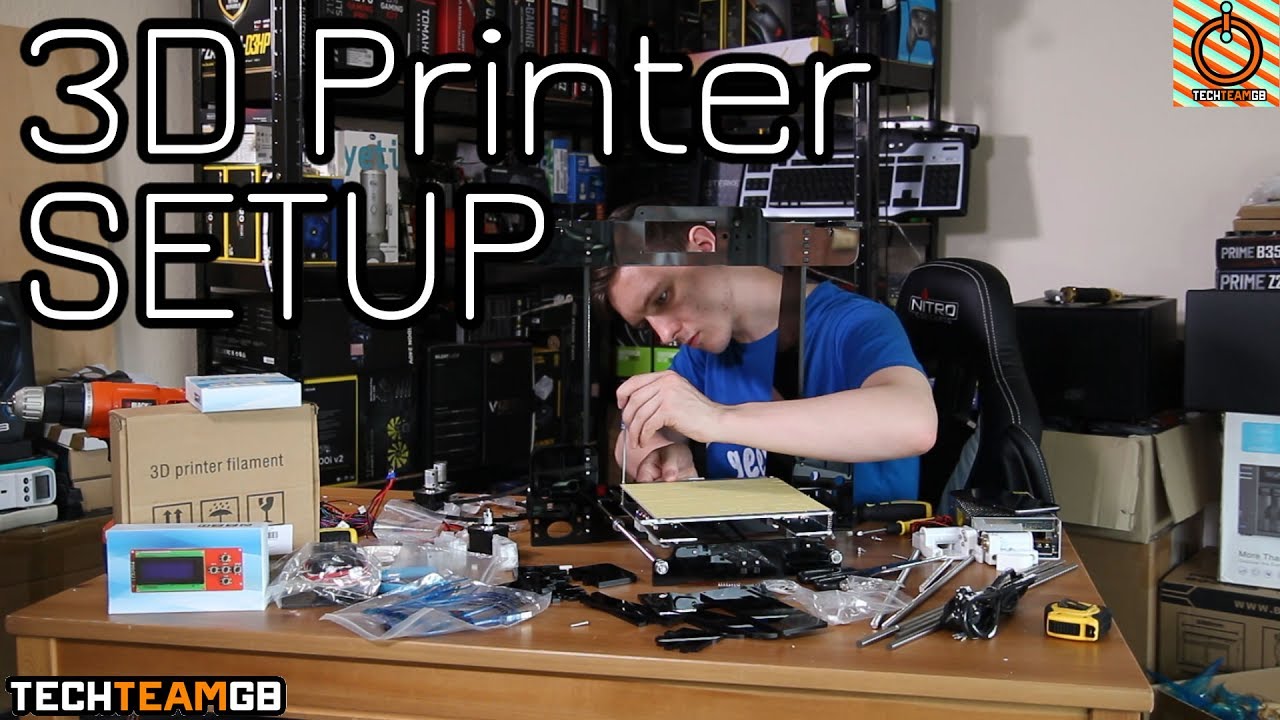 Anet A8 (Prusa i3) Setup Guide/Timelapse - YouTube