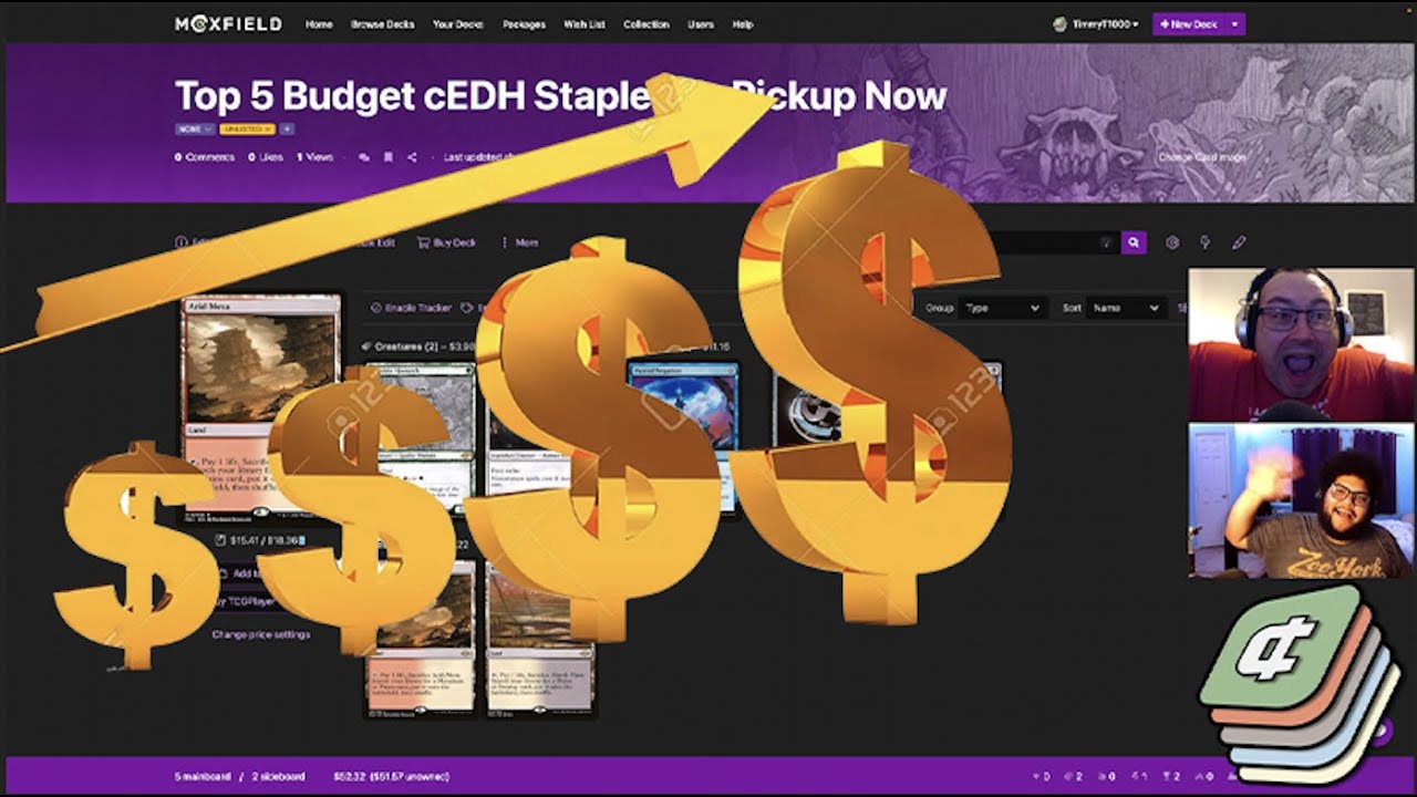 Top 5 Budget CEDH Staples To Pick Up Now YouTube Top 5 Budget CEDH Staples To Pick Up Now YouTube