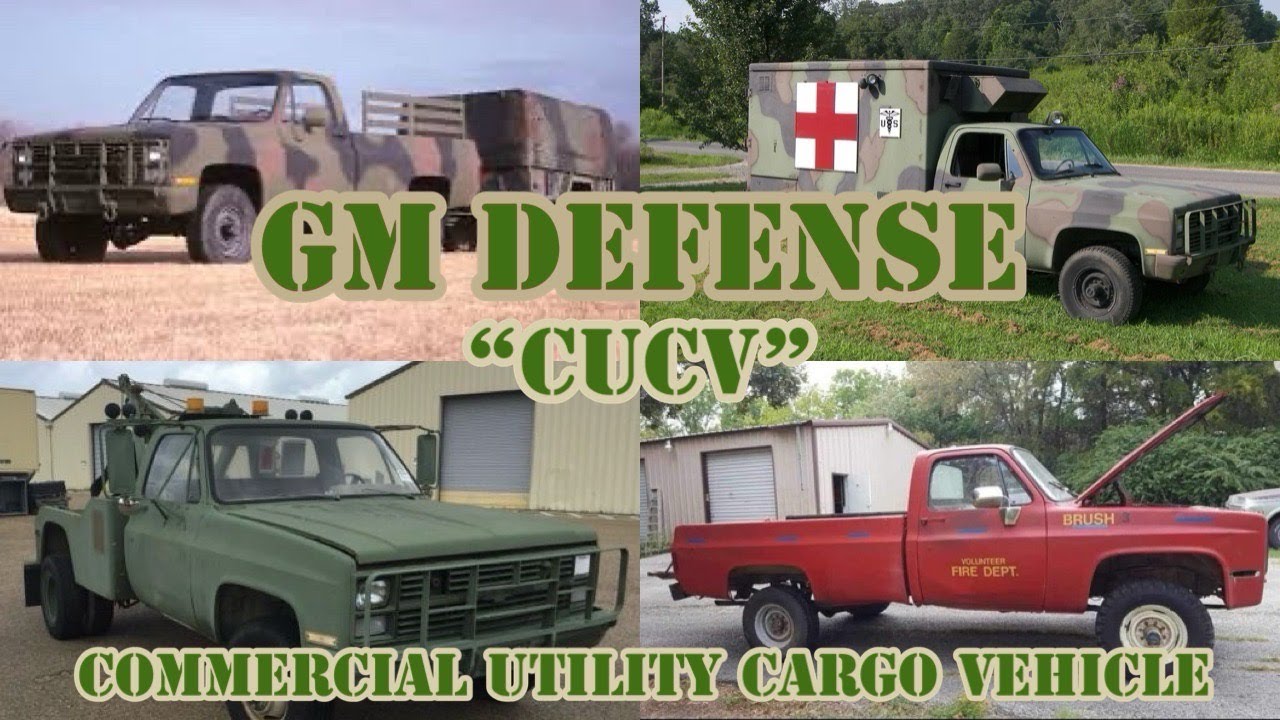 SPECIAL EDITION, CHEVY, GMC Military CUCV trucks WHAT ARE THEY? - YouTube