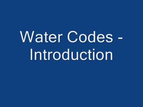 Water Codes - Introduction - YouTube