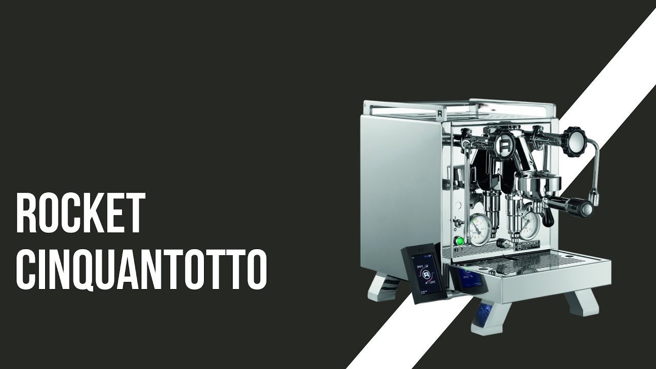 Rocket Cinquantotto Espresso Machine R58 - YouTube