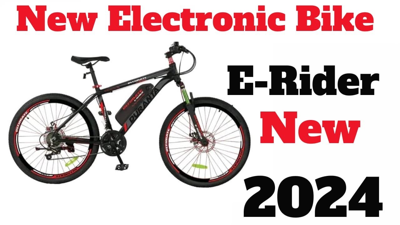 E Rider | E-BIKE | Electronic bike| Duranta e bike | rechargeable cycle ...