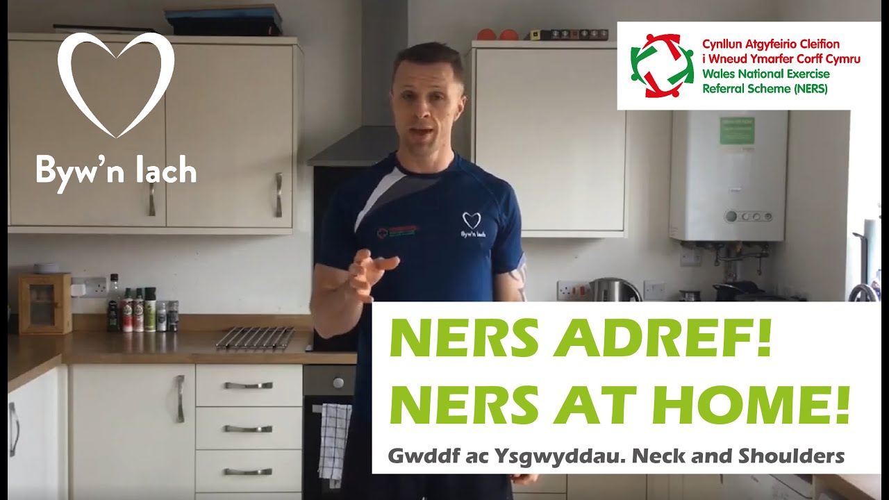 NERS ADREF! Ymarferion y Gwddf a'r Ysgwyddau - NERS AT HOME! Mobility ...