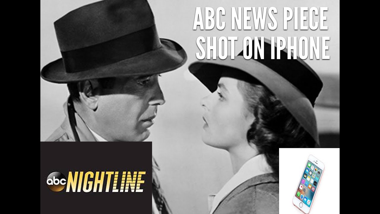 ABC SHOOTS FIRST MOVIE ON IPHONE - YouTube