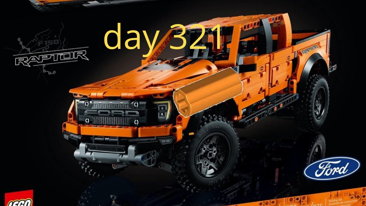 day 321 of lego 1 picece a day - YouTube