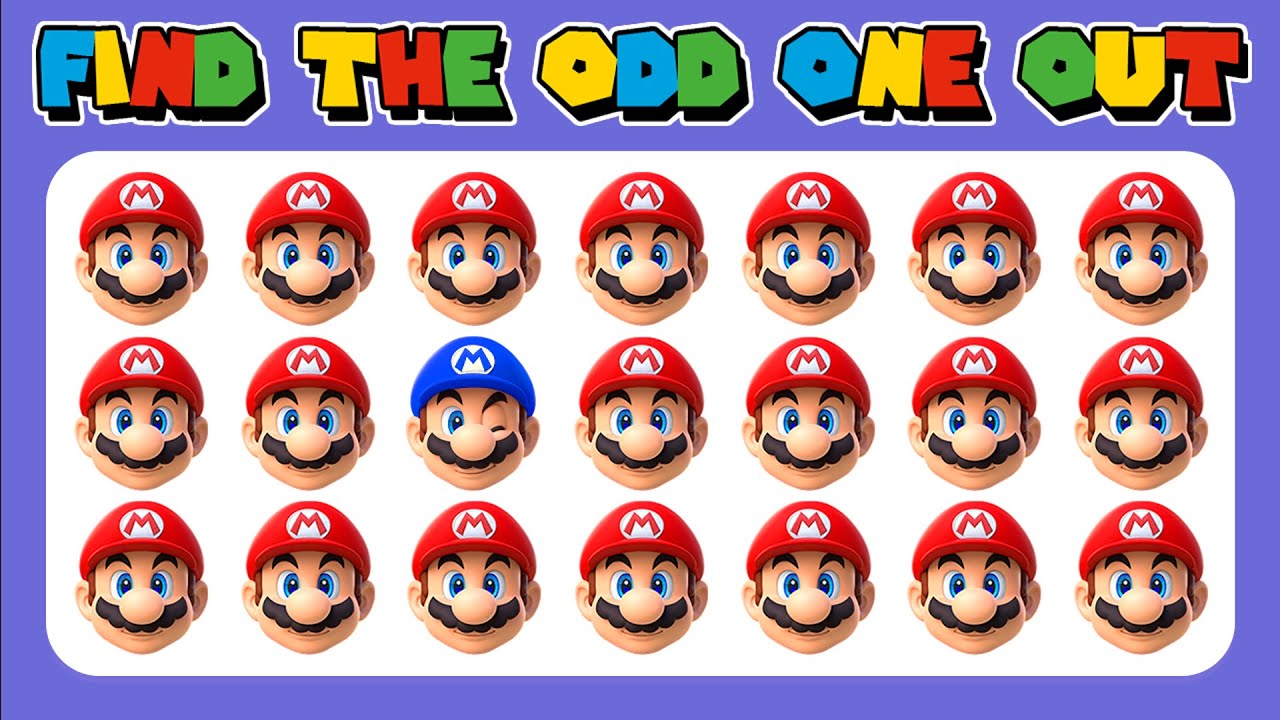 Find the ODD One Out - Super Mario Bros Wonder Edition 🍄 Quiz Sloth ...