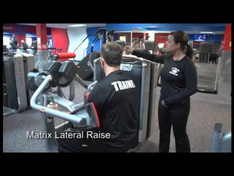 Superior Health Club- Matrix Lateral Raise - YouTube