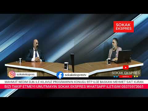 KILAVUZ PROGRAMININ KONUGU MEHMET SAIT KURAN