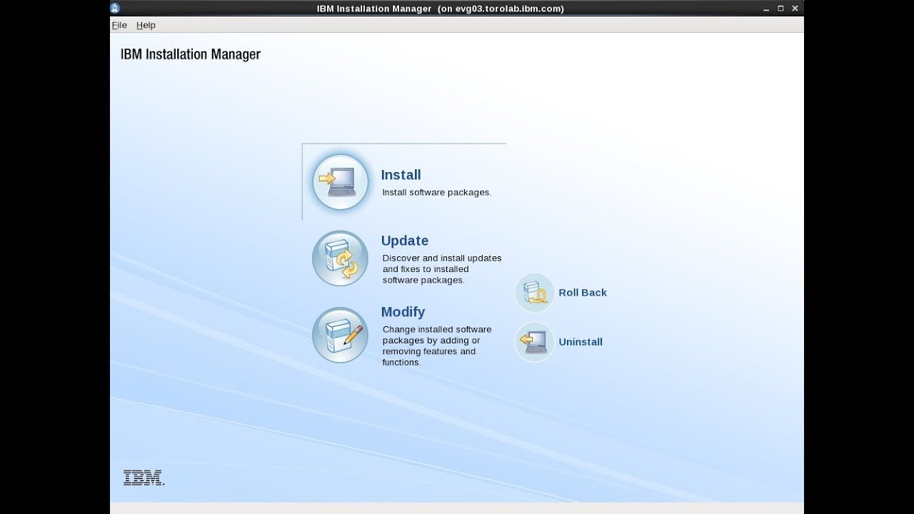 How to install installation manager through putty on Linux - YouTube