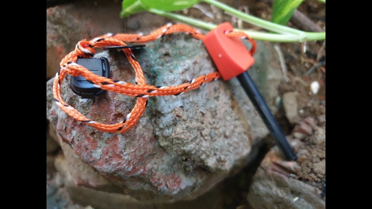 FORCLAZ/QUECHUA ORANGE TREKKING FIRELIGHTER/FIRESTEEL/FIRESTONE/FEROROD ...