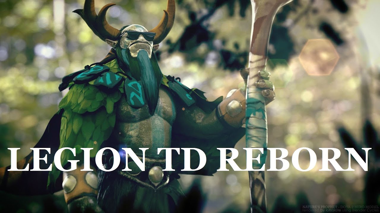 Dota 2. Legion TD Reborn. Всё нормально, я инкамлю - YouTube