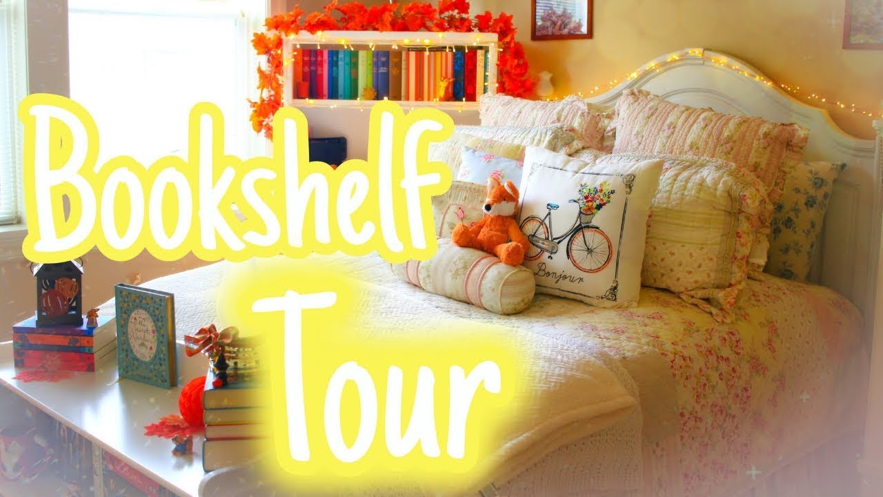 Bookshelf Tour Part 1 - YouTube