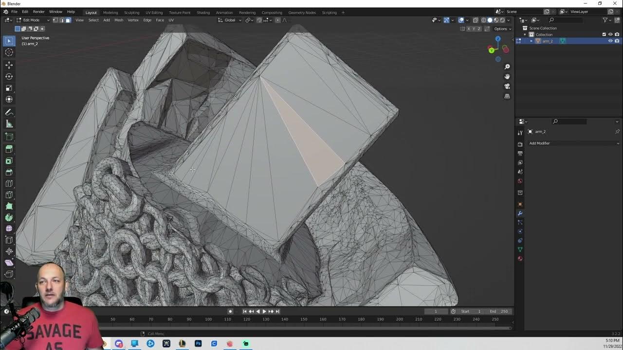 Editing STLs for Object Swapping in Lychee using Blender - YouTube