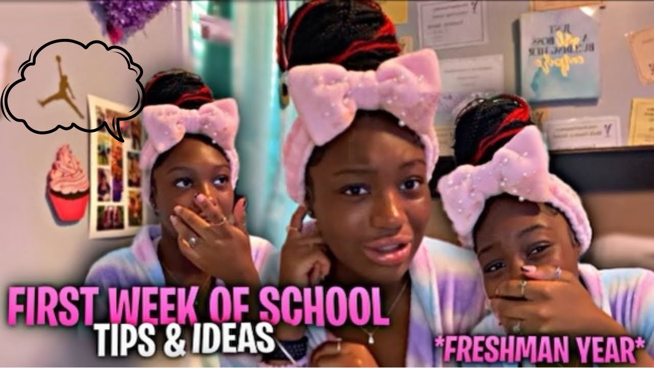 How my first week of school went, tips & ideas *FRESHMAN YEAR* - YouTube