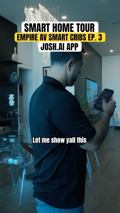 Smart Home Tour | Empire AV Smart Cribs - Episode 3 | Josh.ai App - YouTube
