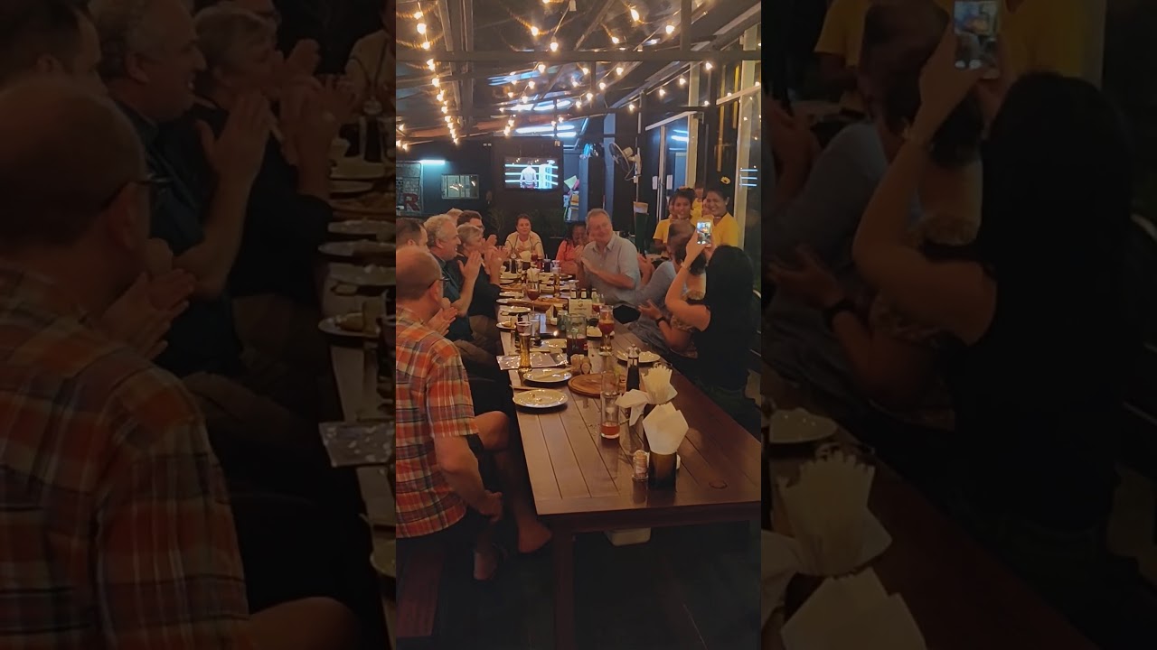 Birthday party at Angels Sports Bar in Naypyidaw - Myanmar - YouTube