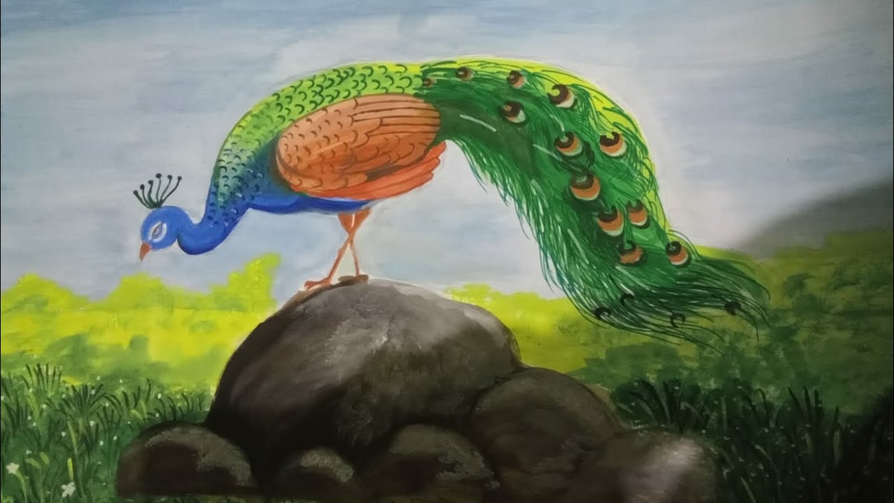 class 12th || fine art || practical file || beautiful painting 🎨😲😲 ...