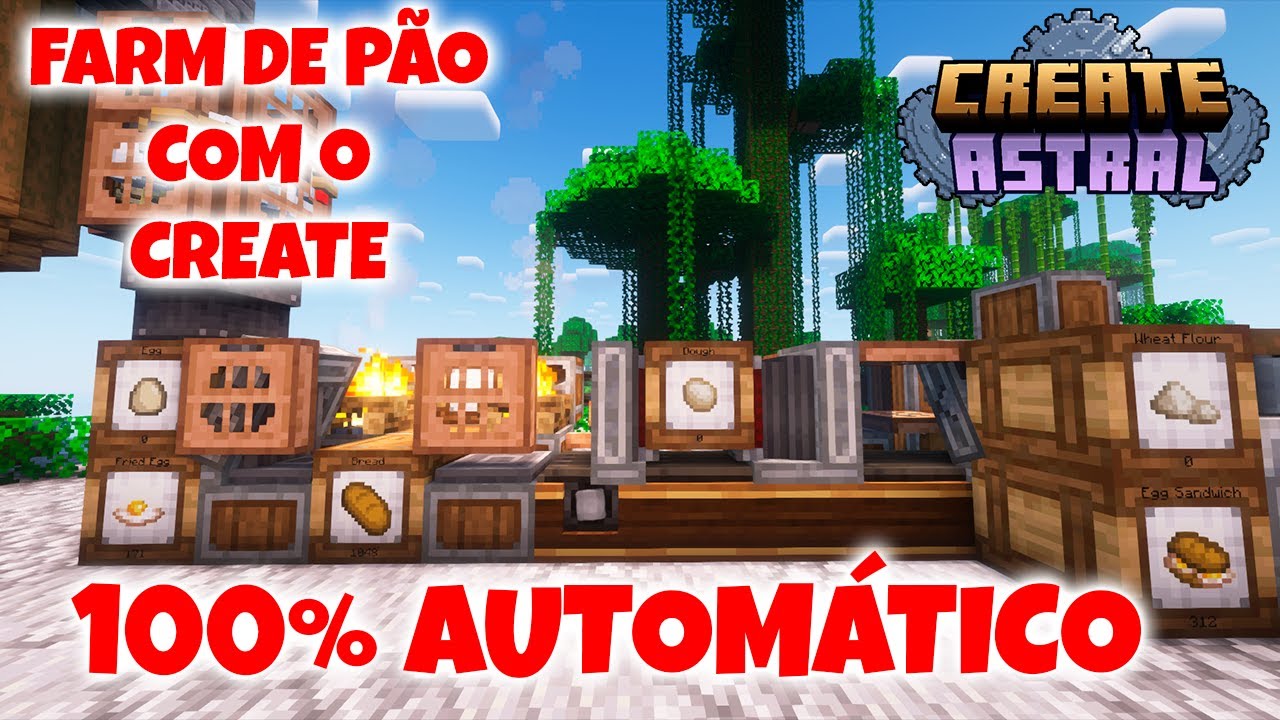 Farm de Pão com o Create | CREATE ASTRAL - EP 04 - Patrickagem Labs ...