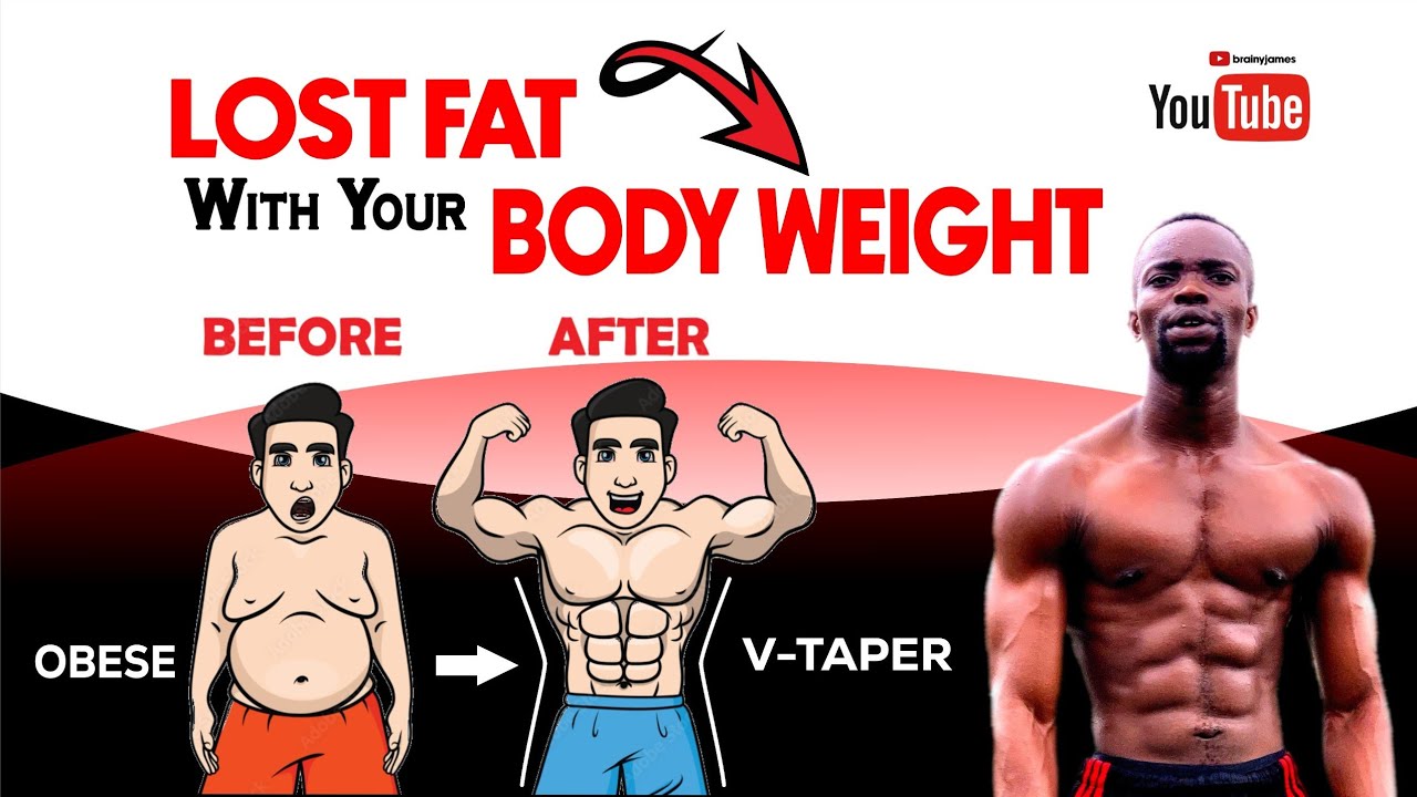 How to lost fat with your body weight - YouTube