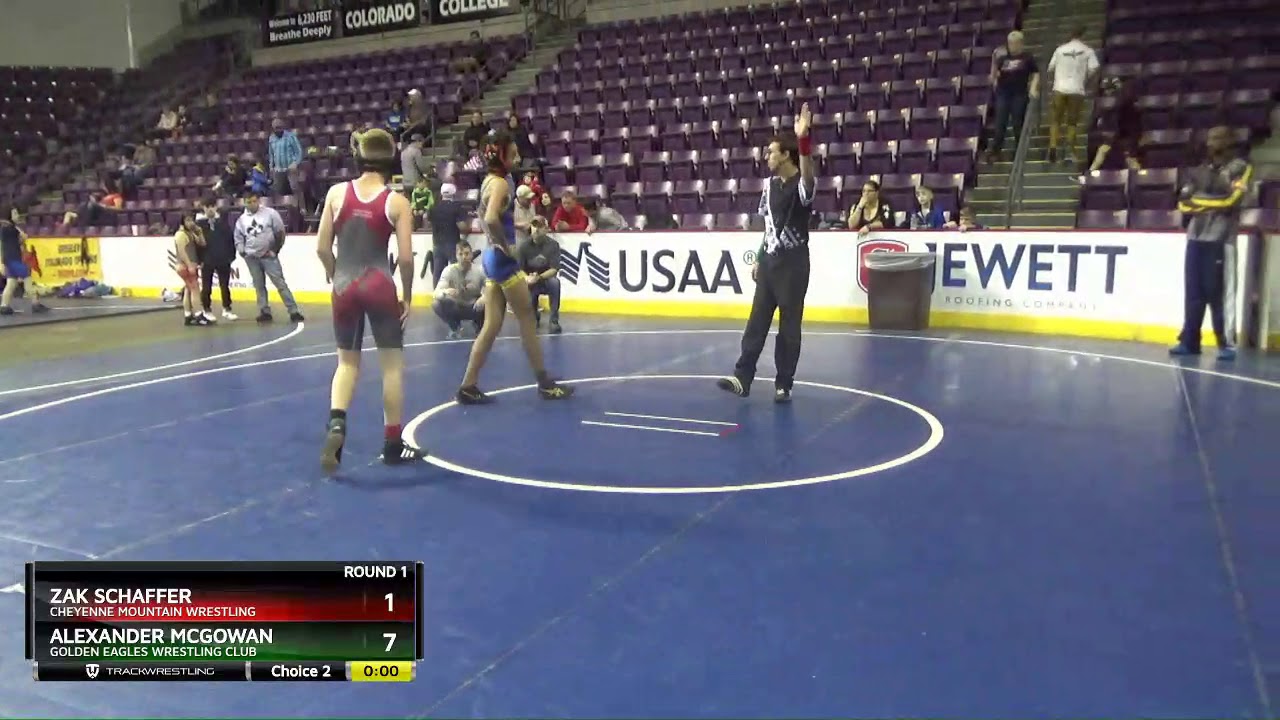 Ms Tb 100-110 Alexander McGowan Golden Eagles Wrestling Club Vs Zak ...