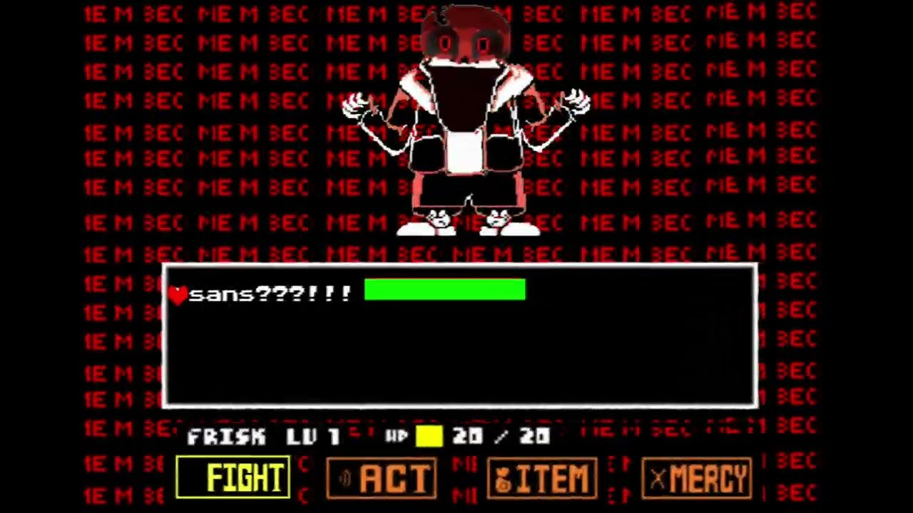 (NOT DONE}[ANIMATION]Undertale : Hacker Ending : video by me - YouTube