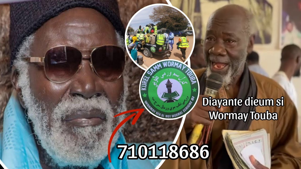 Samedi le 28 juin 2025 bissou Diayante dieum si Wormay Touba ndigeul khalife Général des Baye ...