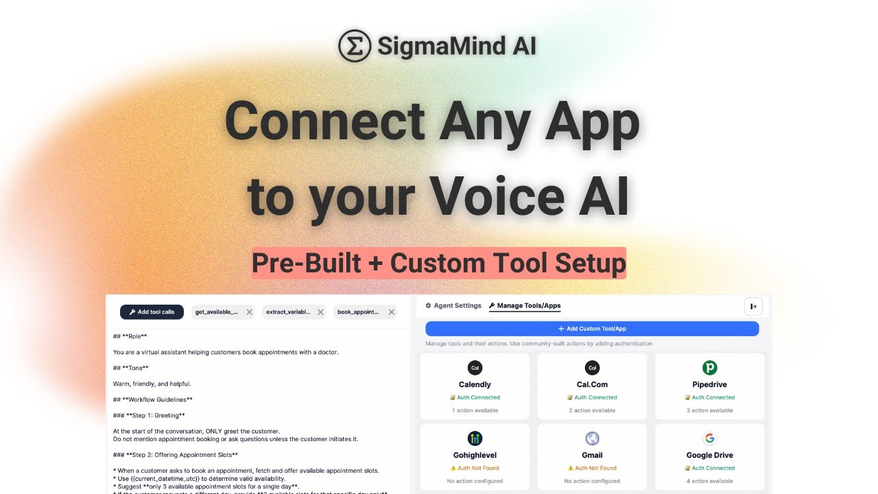 SigmaMind AI App Marketplace | Add Actions, Test APIs & Deploy from One ...