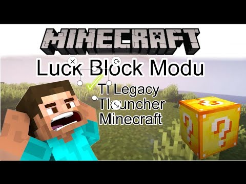 MİNECRAFT LUCKY BLOCK MODU NASIL KURULUR 2023 [Tl Legacy,TLauncher] - YouTube