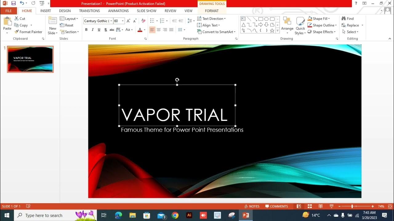 How to Make Candel Graphic Design Using PowerPoint. - YouTube