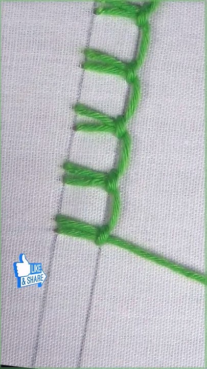 💚Pretty beautiful basic stitch learning easy 🪡 sewing tutorial 💥💯 # ...